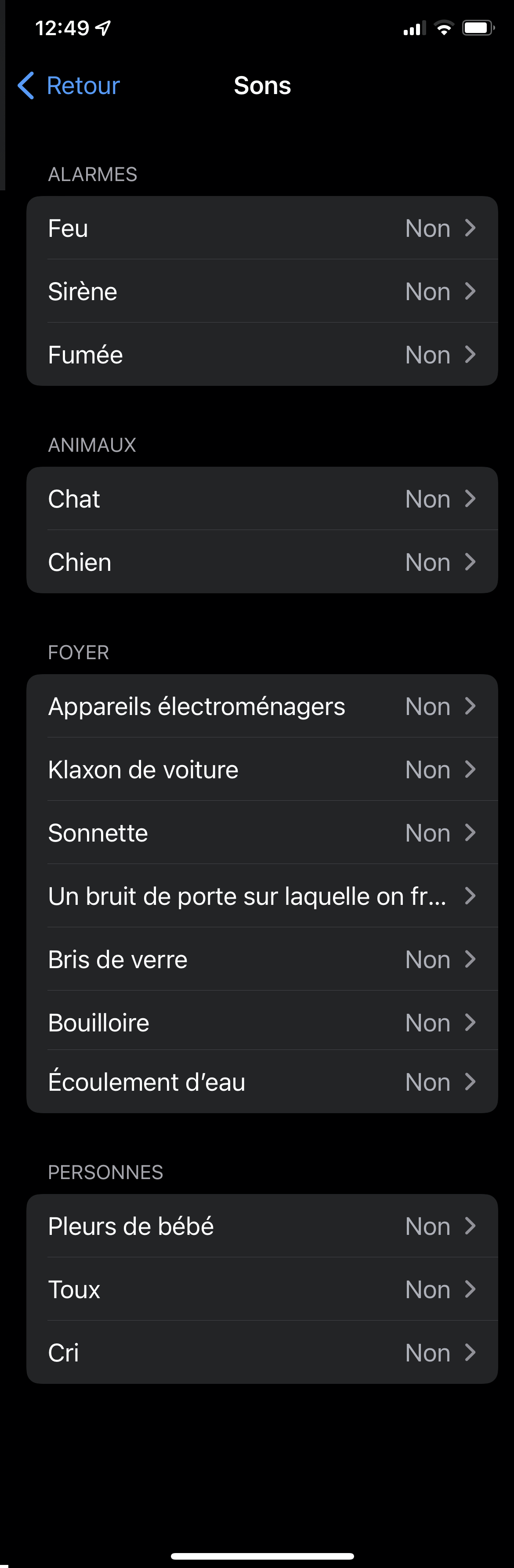 Activer la fonctionnalité de reconnaissance des sons de l'iPhone - Agnosys