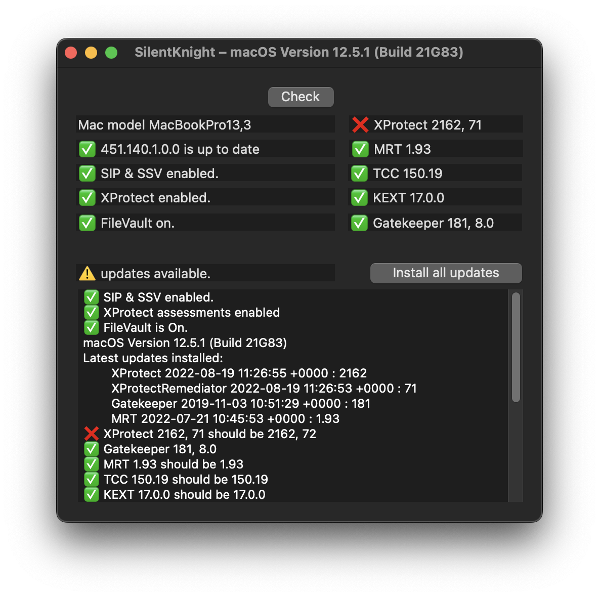 XProtect Remediator : le logiciel de protection antivirus de macOS ...