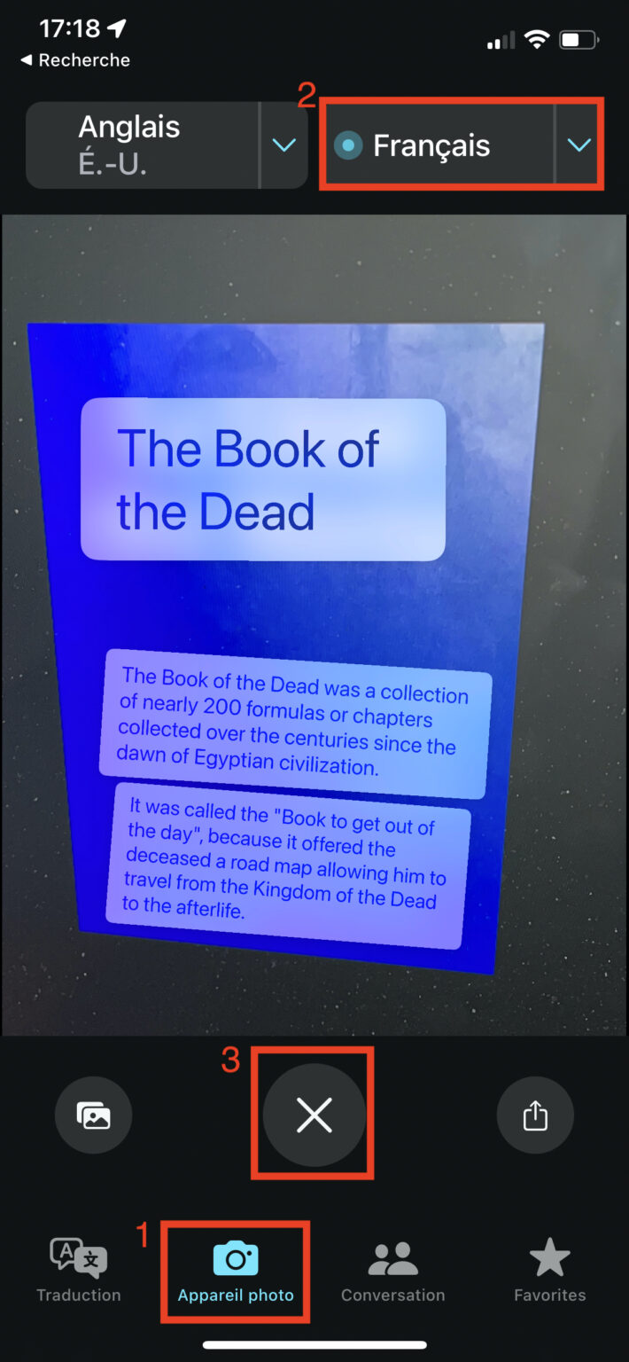 Comment traduire à l'aide de l'appareil photo de l'iPhone et de l'iPad ...